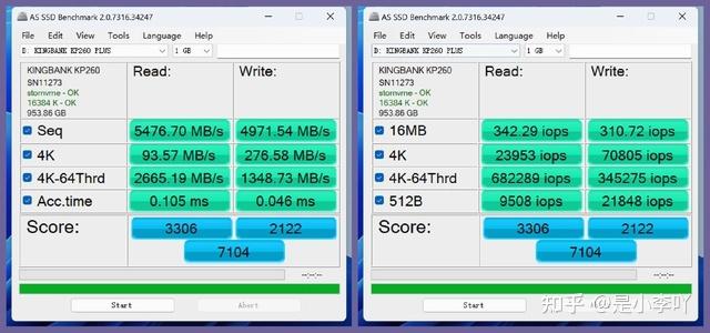 KINGBANK金百达固态硬盘KP260 Plus 1TB版本上机详细体验测评