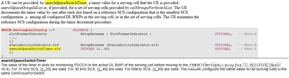 Search space set group switching(一) - 知乎