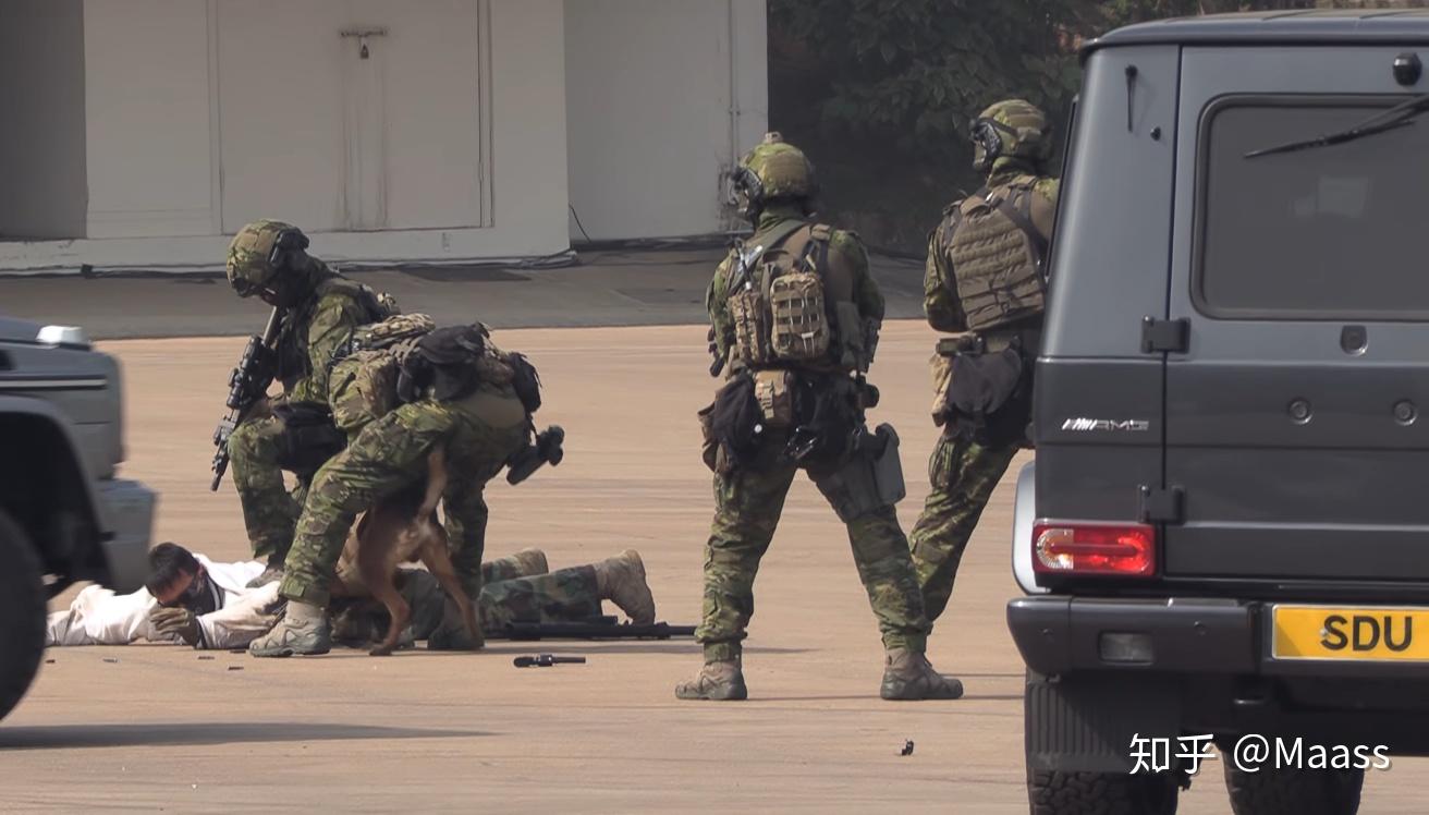 香港警察175周年警民同乐汇演 中的特别任务连（SDU，aka飞虎队） - 知乎