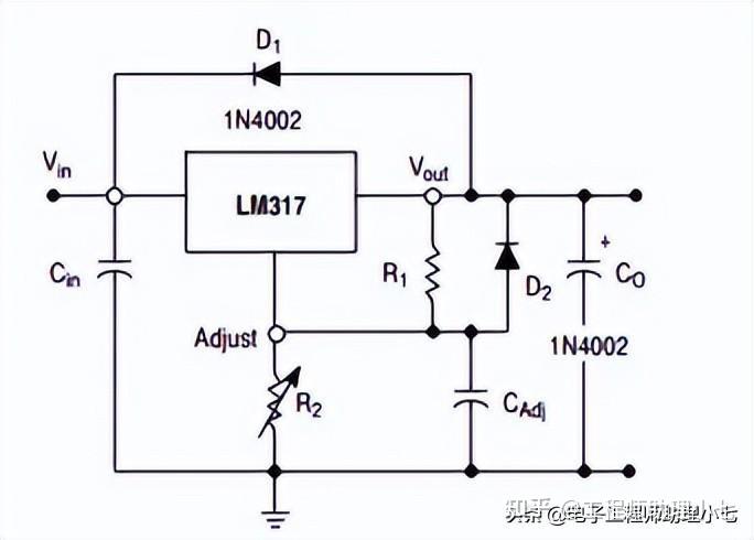 什么是 LM317 ？LM317 引脚图+LM317 工作原理及参数，带你搞定 LM317 - 知乎