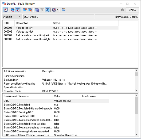 CANoe教程 | 诊断功能 - 常用诊断窗口