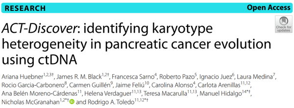 Genome Med | 高灵敏度检测ctDNA！液体活检新方法ACT-Discover助力探索胰腺癌演化 - 知乎