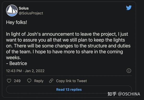 创始人回归，Solus Linux 改变发展方向 - 知乎