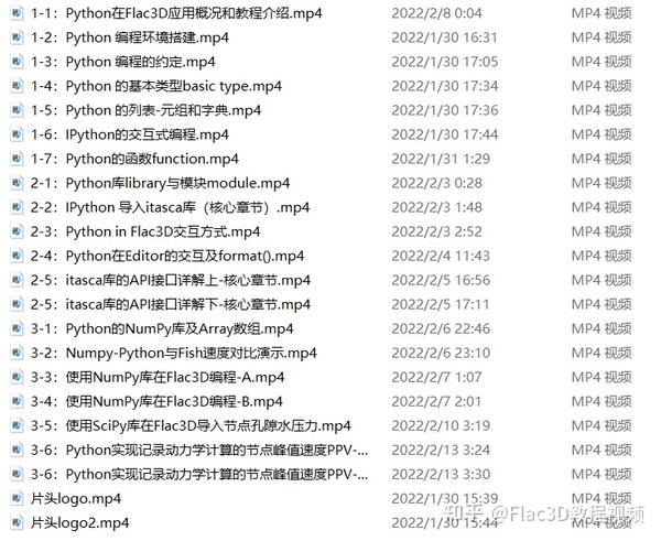 Python在Flac3D的应用前景，Flac3D内的Python编程技巧 - 知乎