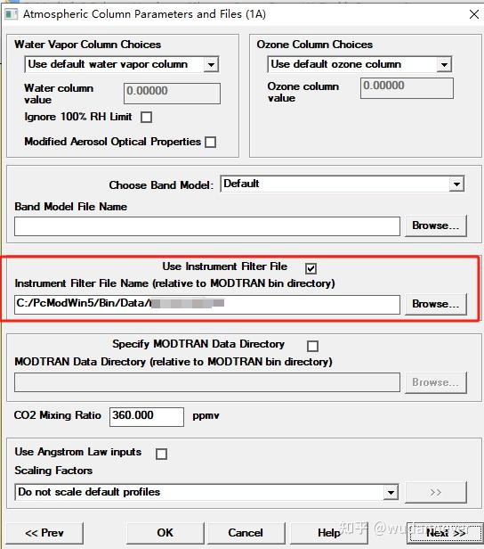 MODTRAN5.2 桌面版本，无法输入光谱响应函数，解决方法 - 知乎