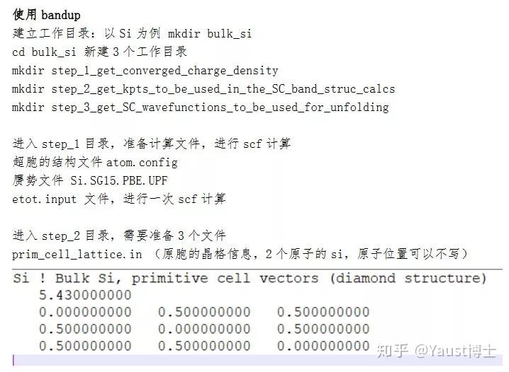 FatBand、Projected DOS、Band Unfolding计算流程 - 知乎