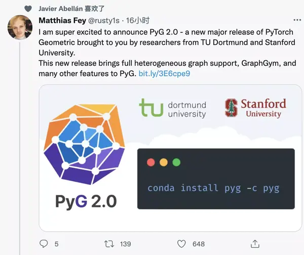 支持异构图、集成GraphGym，超好用的图神经网络库PyG更新2.0版本 - 知乎