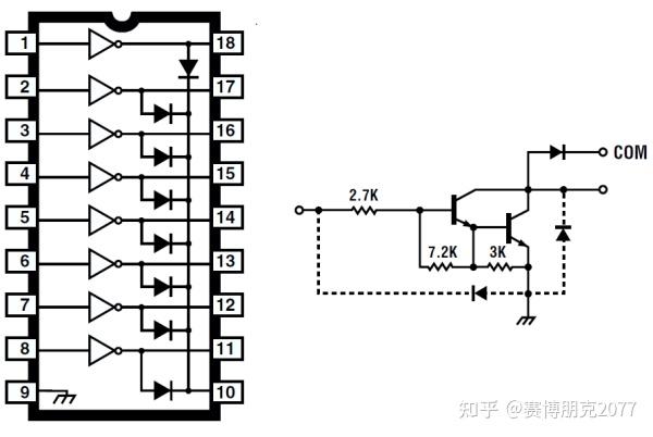 如何使用ULN2803？ - 知乎