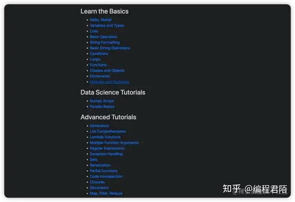 Python新手太需要了，这5个做题练习网站爱了！ 知乎 