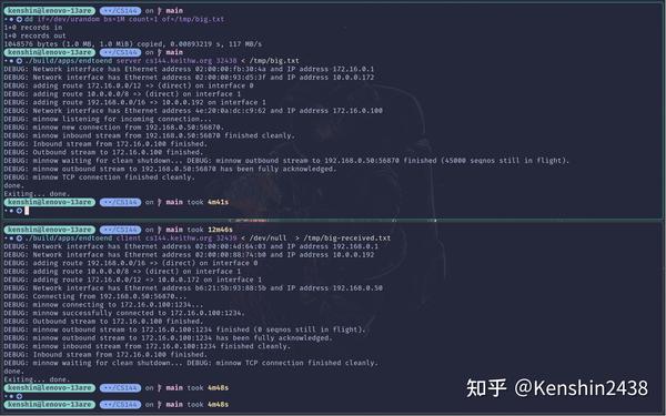 CS144 | Winter 2024, Lab 0~7 记录（已开源） - 知乎