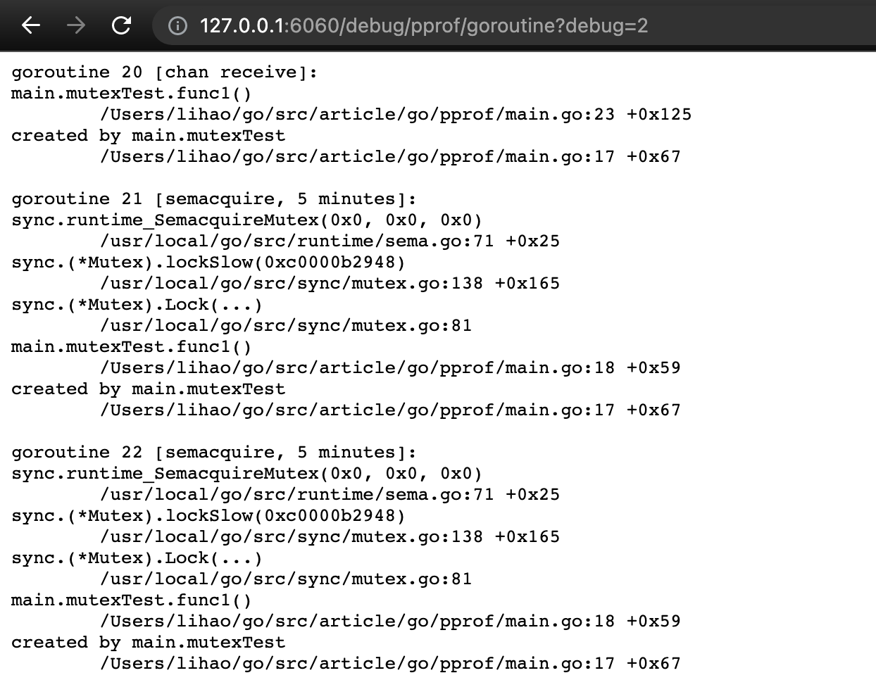 通过pprof定位groutine泄漏 - 知乎