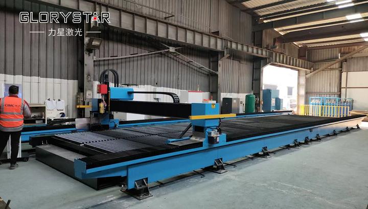 超大幅面、超高功率地轨式光纤激光切割机“牛气”出货 - 知乎