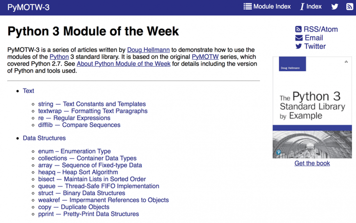 PyMOTW-3 (Python 3 Module of the Week) 翻译团队召集 - 知乎
